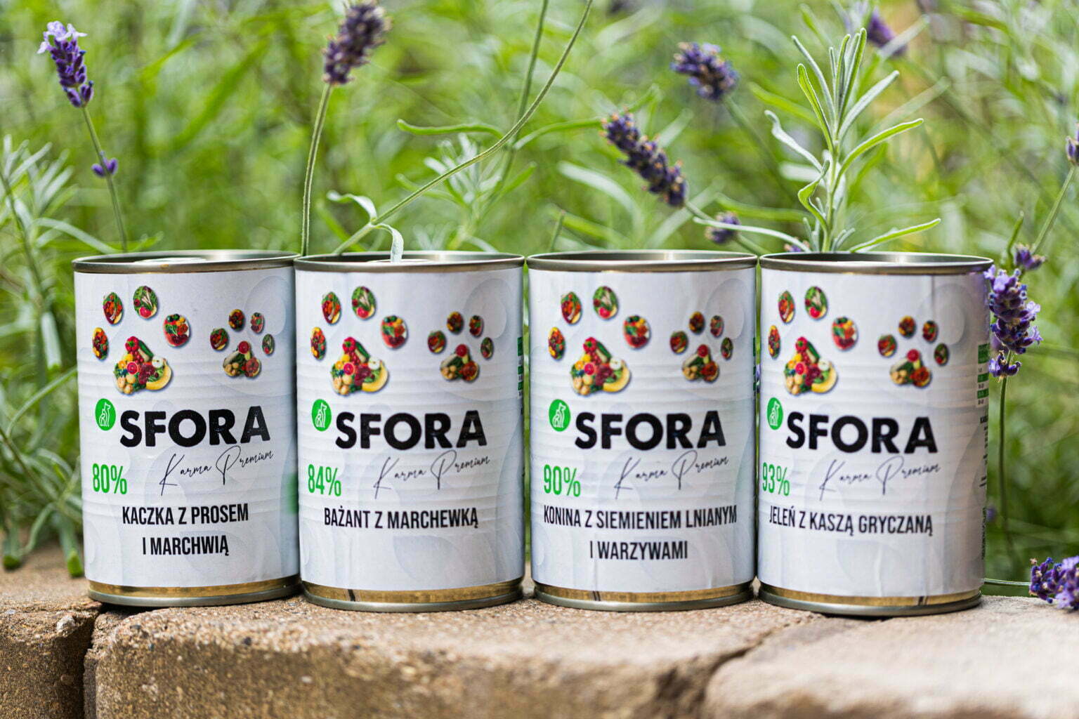 Karma SFORA - karma dla psa - Karma Sfora Konina z siemieniem lnianym i ...